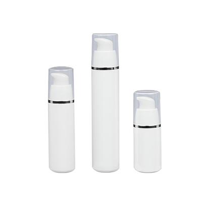 China Wholesale 15ml 30ml 50ml Airless Pump Bottles for Skincare with OEM ODM Customization in Food Grade PP for sale