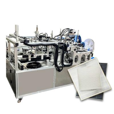 China 0.6Mpa Car Filter Making Machine Automobile Screen Continuous Edging for sale
