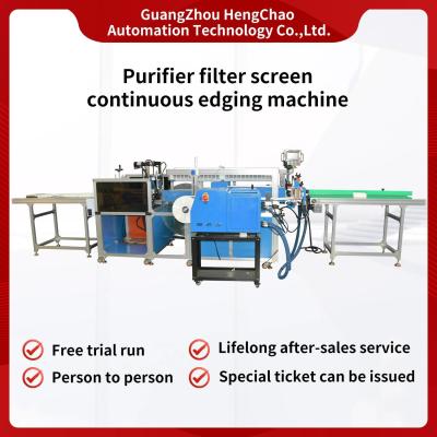 China 220V 500mm HVAC Filter Making Machine 10KW Continuous Edging for sale