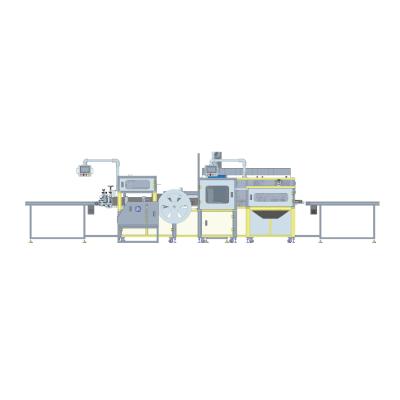 China 500mm Cabin Gluing Car Filter Making Machine Production Short Side Filter for sale