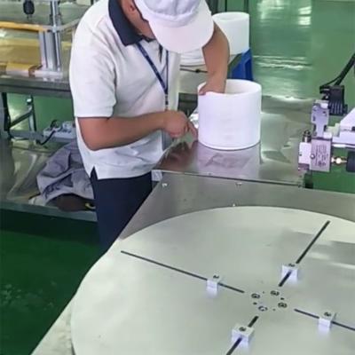 Cina Cartuccia di filtro dalla macchina D400mm del montaggio filtro che fa incollatura della copertura di estremità della macchina in vendita