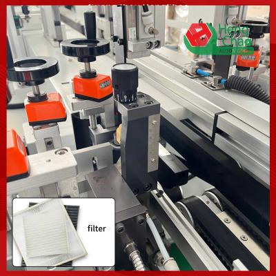 Cina Macchina per la produzione di filtri per auto con capacità di 86400 pezzi/1 mese gamma di prodotti applicabile 150-400 mm di larghezza in vendita