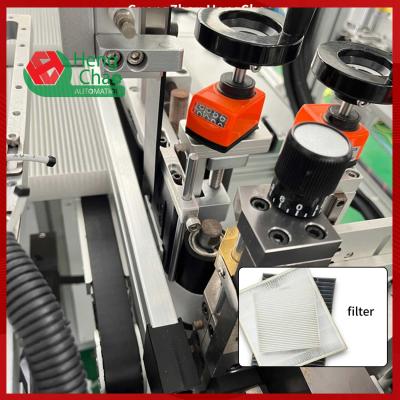 Cina Equipaggiamento di montaggio dei filtri con capacità di 10S/pcs e gamma di 150-400 mm di larghezza in vendita