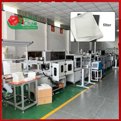 中国 フィルター組み立て装置 10S/Pcs 容量 150-400mm 幅の範囲 販売のため