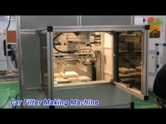 High Efficiency Car Filter Making Machine 0.6Mpa 4 Pcs/Min 12KW
