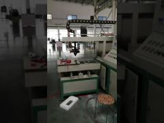 機械に自動接着剤のスプレーをするエア フィルターをつける6KW