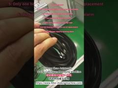 Máquina de fabricación de anillos de butironitril de alta velocidad Tamaño 190mm-2000mm 8-15s por ciclo