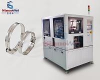 China Non Perfoeated Type German Hose Clamp Machine Automatic Assembly Machine 5000mm for sale