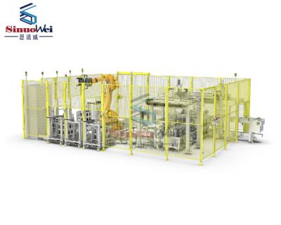 China Sistema de clasificación y embalaje de células cuadradas Batería de automóvil línea de montaje 15PPM en venta