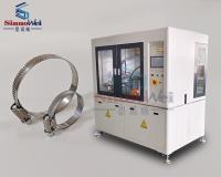 China 1000pcs German Type Hose Clamp Machine Automatic Automatic Assembly Machine With Asymmetrical Lock for sale