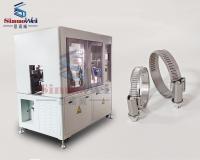 China 1000pcs German Type Hose Clamp Machine Automatic Automatic Assembly Machine With Asymmetrical Lock for sale