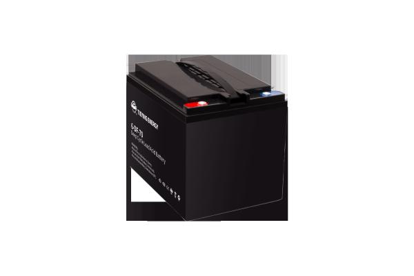 Quality ISO9001 Rechargeable Maintenance Free Sealed Lead Acid Battery 12v 70ah 6-DF-70 for sale