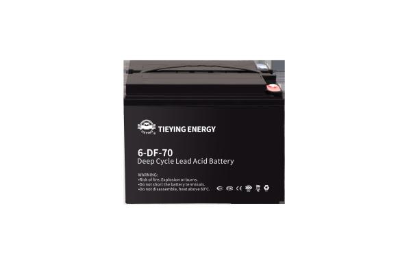 Quality ISO9001 Rechargeable Maintenance Free Sealed Lead Acid Battery 12v 70ah 6-DF-70 for sale