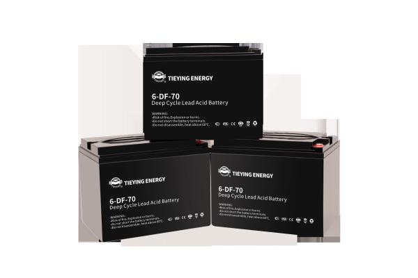 Quality ISO9001 Rechargeable Maintenance Free Sealed Lead Acid Battery 12v 70ah 6-DF-70 for sale