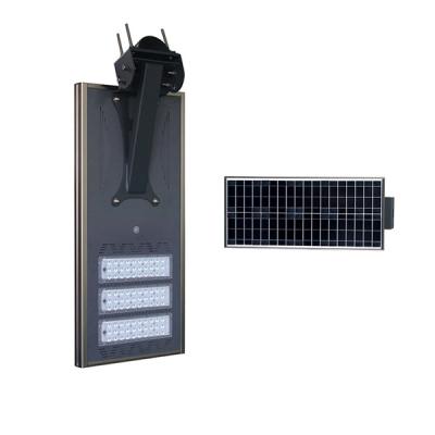 China IP65 60w integrou a luz de rua solar do diodo emissor de luz com sensor de movimento 6500 - 7000k à venda