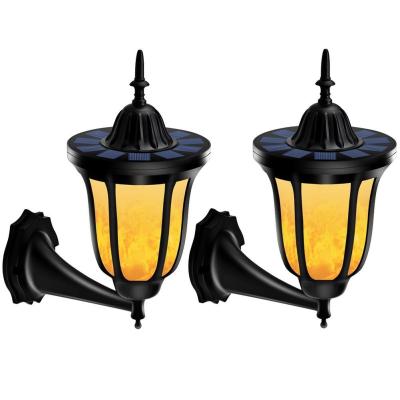 Cina La parete all'aperto solare del LED accende la luce di dancing della fiamma con controllo leggero istantaneo in vendita