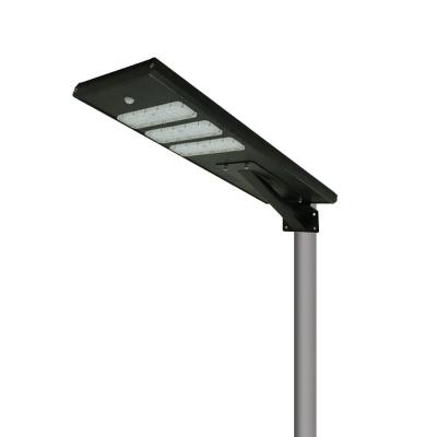 China Os sensores inteligentes integraram a luz de rua solar 150w do diodo emissor de luz com controlo a distância à venda