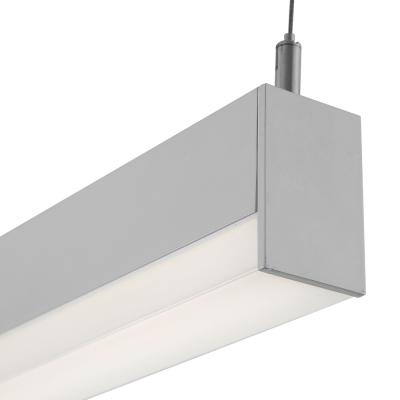 中国 ETL DLCのアルミニウム オフィスLEDの当て木の据え付け品4FT自由な継ぎ目が無い打つ5FT 8FT反Galre 販売のため