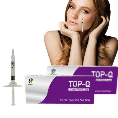 China TOP-Q super deep line 1ML pure hyaluronic acid gel for shaping facial contours for sale