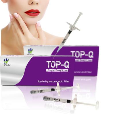 China TOP-Q super deep line 1ML cross-linked hyaluronic acid dermal filler for sale