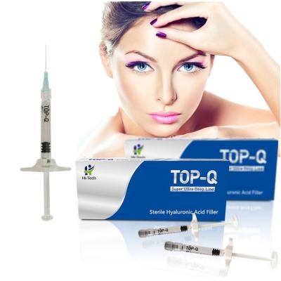 China Top-Q super ultra deep line 24 mg pure hyaluronic acid gel injection syringe for sale