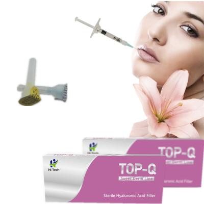 China Top-Q Injection Grade Wrinkle Reduction 2ml HA Dermal Fillers For Lips Super Derm for sale