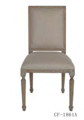 China CF-1861A Wooden fabric European style Leisure chair,dining chair,Armchair for sale