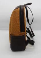 China Custom Eco Friendly Washable Computer Bag Laptop Backpack Biodegradable Studded 17'' for sale