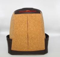 China Custom Eco Friendly Washable Computer Bag Laptop Backpack Biodegradable Studded 17'' for sale