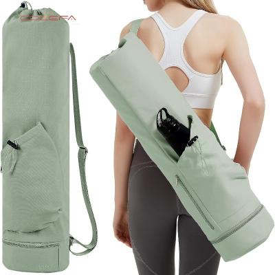 China New Arrival Yoga Mat Handheld Backpack Multifunctional Travel Bag Nylon Fabric Sports Fitness Bags Carrier In-Stock Wholesale for sale