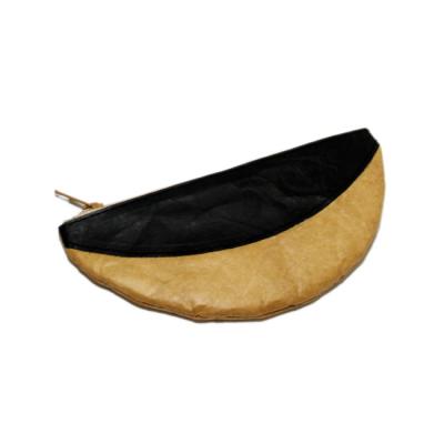 China Moon Shape Tyvek Paper Wallet Zipper Easy Take Out For Girl Ladies Cute Purse for sale