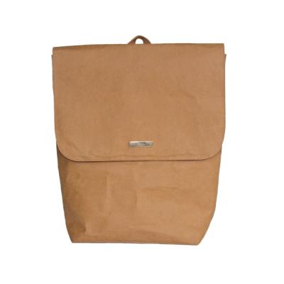 China Street Style Washable Paper Backpack Large Compartment Duffle Waterproof Backpack for sale