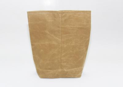 China Isoleerde het Eco Vriendschappelijke 10oz 12oz 16oz Wasbare In de was gezette Canvas Opnieuw te gebruiken Lunchzak Te koop