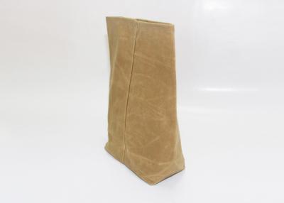 China Isoleerde het Eco Vriendschappelijke 10oz 12oz 16oz Wasbare In de was gezette Canvas Opnieuw te gebruiken Lunchzak Te koop