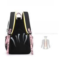 China Colefa Korean Version Minimalist Multi-layer 13 Inch Computer Backpack Headphone Jack for Middle High School Students Backpack for sale