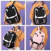 China Colefa Korean Version Minimalist Multi-layer 13 Inch Computer Backpack Headphone Jack for Middle High School Students Backpack for sale