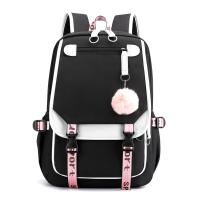 China Colefa Korean Version Minimalist Multi-layer 13 Inch Computer Backpack Headphone Jack for Middle High School Students Backpack for sale