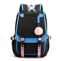 China Colefa Korean Version Minimalist Multi-layer 13 Inch Computer Backpack Headphone Jack for Middle High School Students Backpack for sale