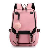 China Colefa Korean Version Minimalist Multi-layer 13 Inch Computer Backpack Headphone Jack for Middle High School Students Backpack for sale