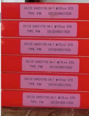 中国 SAA6D170E-3ピストン・リングはPC1250LC-7 8 WA600-3掘削機の建設機械部品のための6240-31-2030を置いた 販売のため