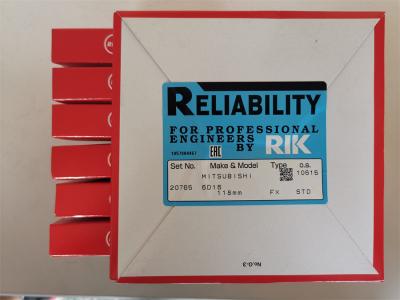 중국 미츠비시 디젤 엔진 릭 피스톤은 6D16 ME047030을 울립니다 판매용