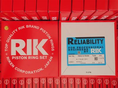 중국 디젤 엔진 4D34T 릭 피시ㅡ톤 링 ME997240 104 밀리미터 실린더 직경 판매용