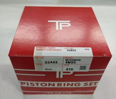 중국 미쓰비시 4M50 피스톤 링 일본 TP 33443 ME993913 ME995590 실린더 지름 114MM 판매용