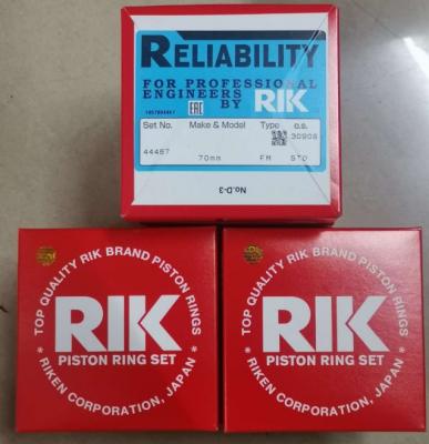 China RIK Piston Rings With Daewoo DE12 Piston Ring 65.02503-8237 Komatsu 6D107 6754-31-2010 4955251  D6CA 133mm  S6N 160mm for sale