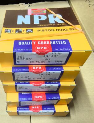 China NPR piston ring  Enhanced Durability Spare Parts 4JA1 4JB1 8-94247-867-0  5-87311082-0 97710771 4M41 ME203533 for sale