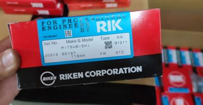 China 6 Cylinder Hino Diesel Engine with Turbocharged and Direct Injection Fuel System J08C piston ring 15284 4HF1 17481 for sale