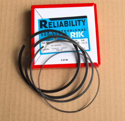 China Nissan TD27 TD42 12033-6T010 23305 12033-06J15 23307 RIK Piston Rings With Forklift Engine Parts for sale