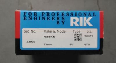 China Nissan HR15DE HR16DE Piston Ring 12033-1KA0A  RIK NO 23036 for sale