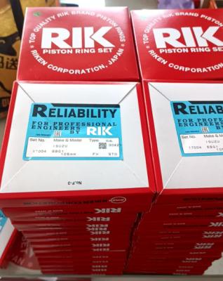 China Isuzu 6BG1 piston ring 1-12121-065-0 RIK 17004 1-12121-115-0 17864 for sale
