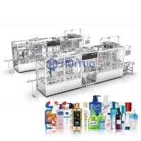 China Linear Rotary Pump Spray Trigger Capping Machine for Liquid Soap Detergent Filling for sale
